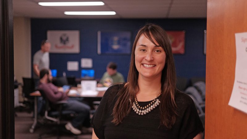 Veterans Center’s first full-time manager makes student success her ...