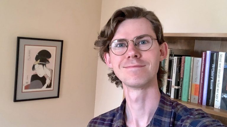 Philosophy master’s graduate Sam Filby examines the foundation of ...