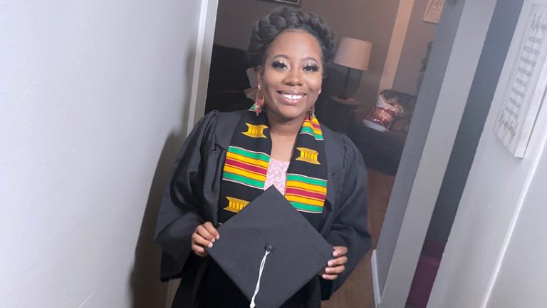 Media studies major Tori Foster develops a broad range of communication ...