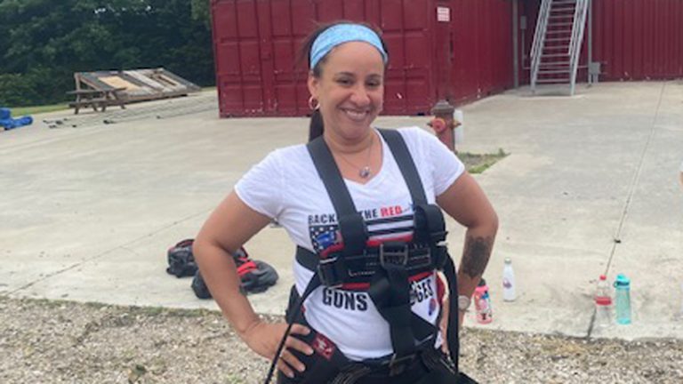 UMSL Police Detective Mariah Thomas inspires at Camp Fury STL