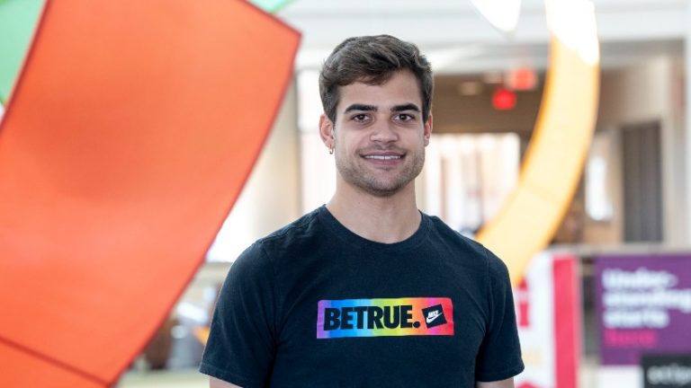 Jake Bain continues his shift from athlete to LGBTQ+ activist while ...