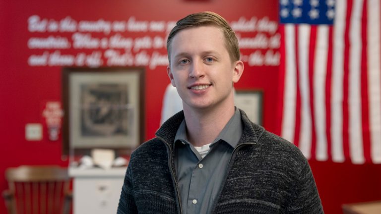 Student veteran William Redden excited to begin his future after ...