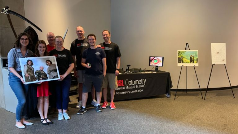 College of Optometry engages community members about eyecare during ...