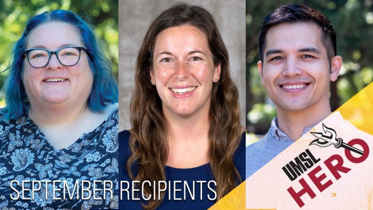 Keri Jupka, Sarah Klekamp and Tim Wombles receive UMSL Hero Awards ...