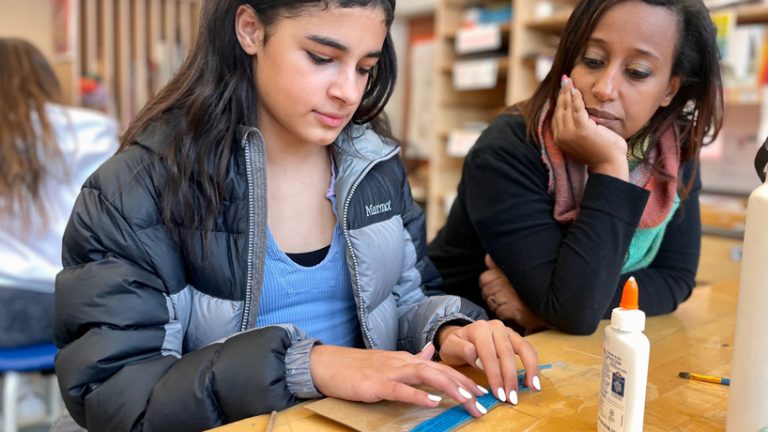 Alumna Abby Birhanu gives students a voice through art education - UMSL ...