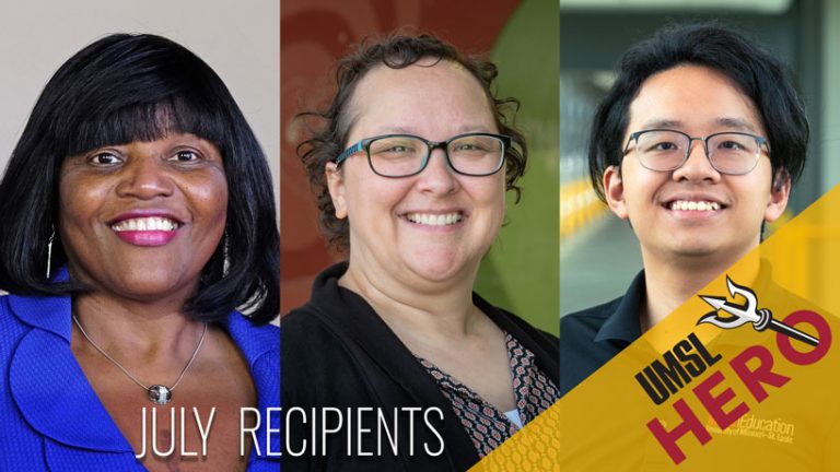 'UMSL in Glass' wall dedicated at sunset ceremony - UMSL Daily | UMSL Daily