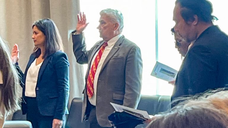 Proud to be an American: Vice Chancellor Chris Spilling becomes ...