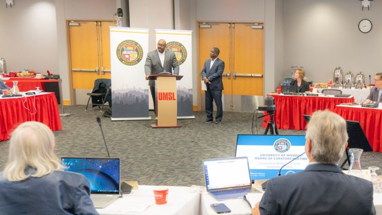 University of Missouri Board of Curators holds annual meeting at UMSL ...
