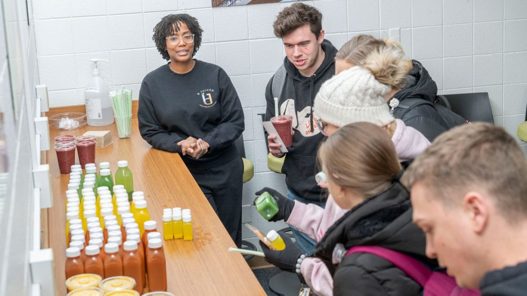 College of Optometry Student Services partners with vendors in Anchor ...