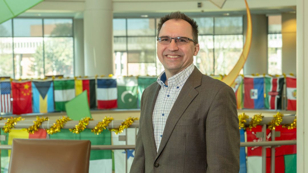 David Gerstenecker eager to make connections around campus as UMSL’s ...