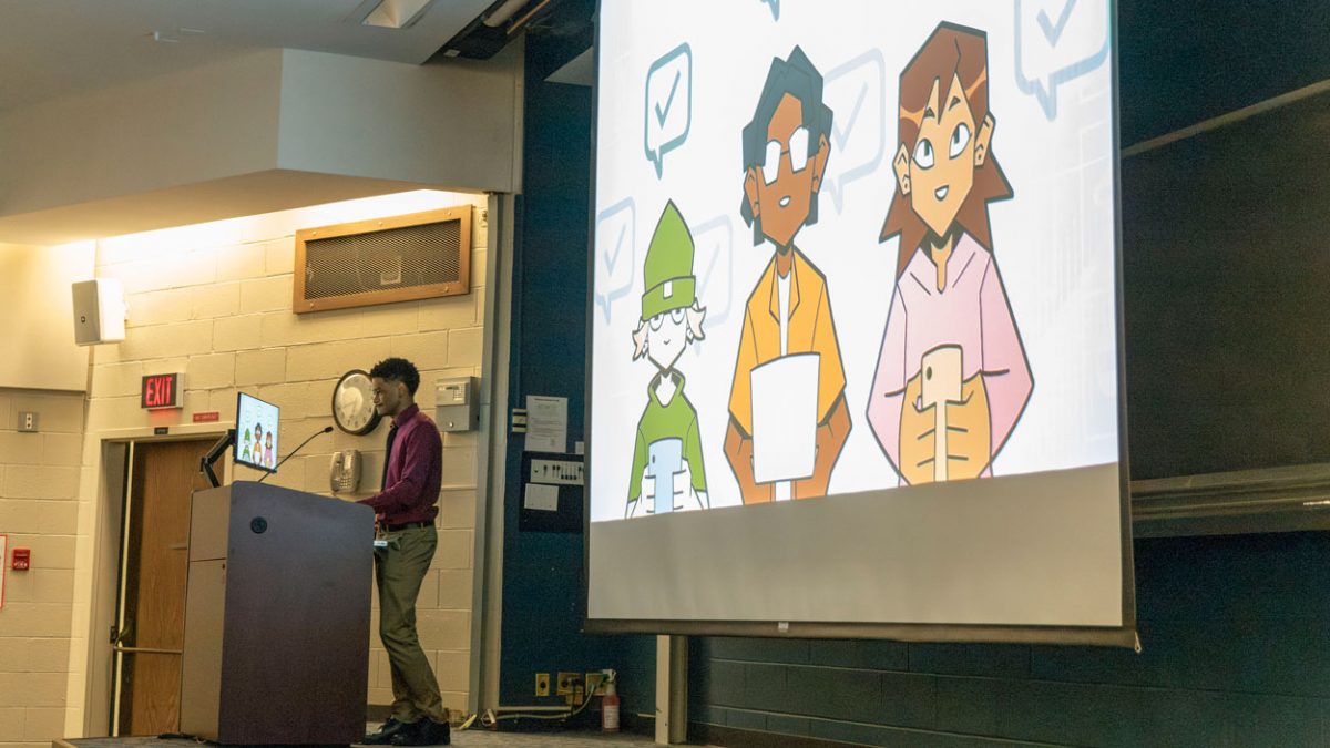 Senior graphic design students showcase quality and breadth of their ...