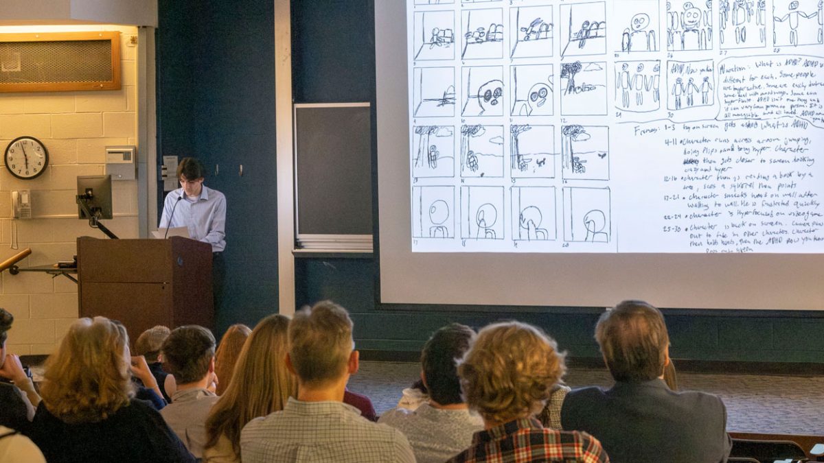 Senior graphic design students showcase quality and breadth of their ...