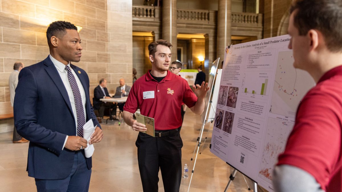 Students showcase their research during Undergraduate Research Day at ...