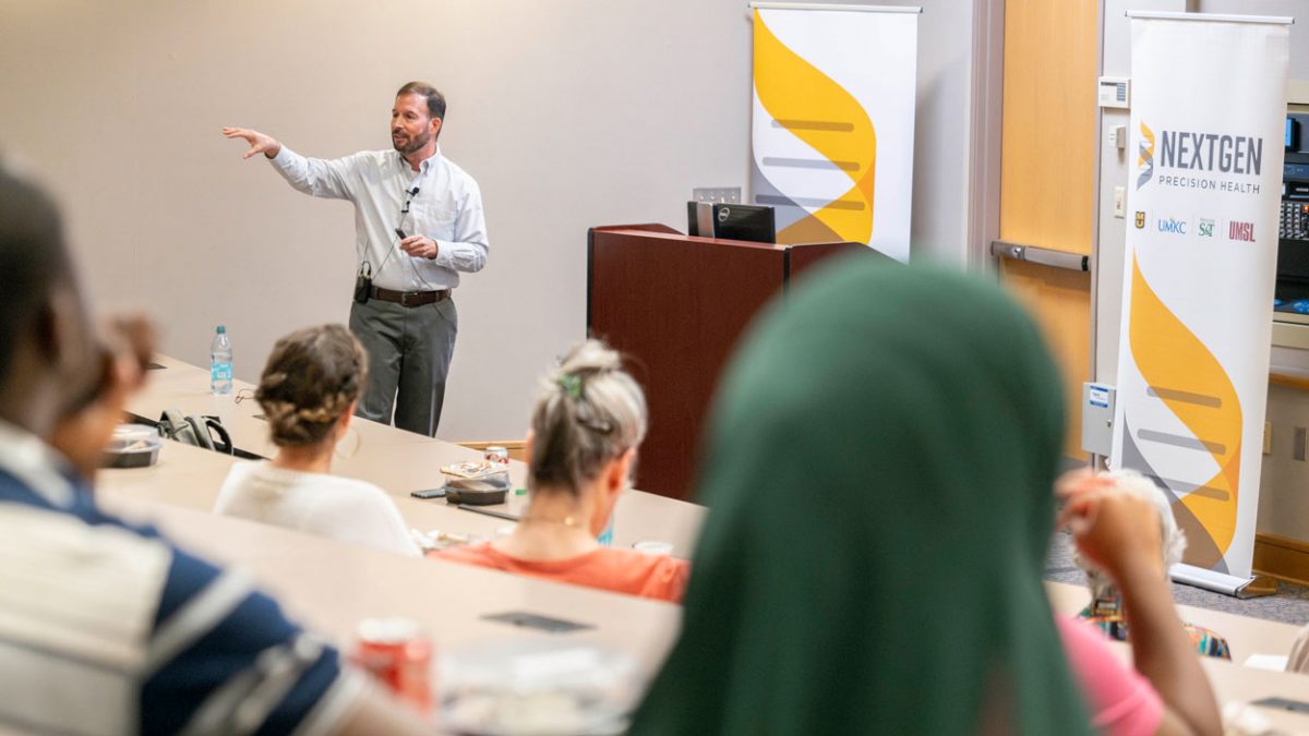 Chemistry Professor Michael Nichols discusses his research on Alzheimer ...