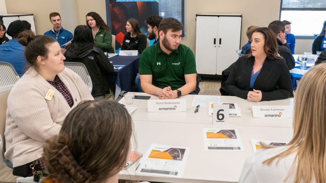 Informal setting for accounting networking event a hit with students and professionals - UMSL Daily