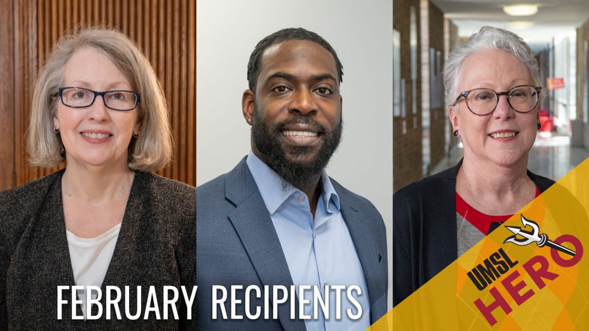 Julie Dunn-Morton, Myron Burr and Linda Stein receive UMSL Hero Awards ...