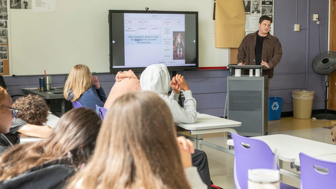 Sam Brown charts new career path in education through UMSL’s Teach in 12 program - UMSL Daily