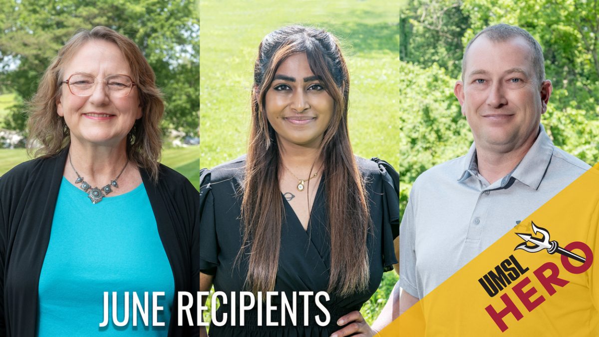 Johnna Murray, Rachel Thompson and Shawn Murphy receive UMSL Hero ...