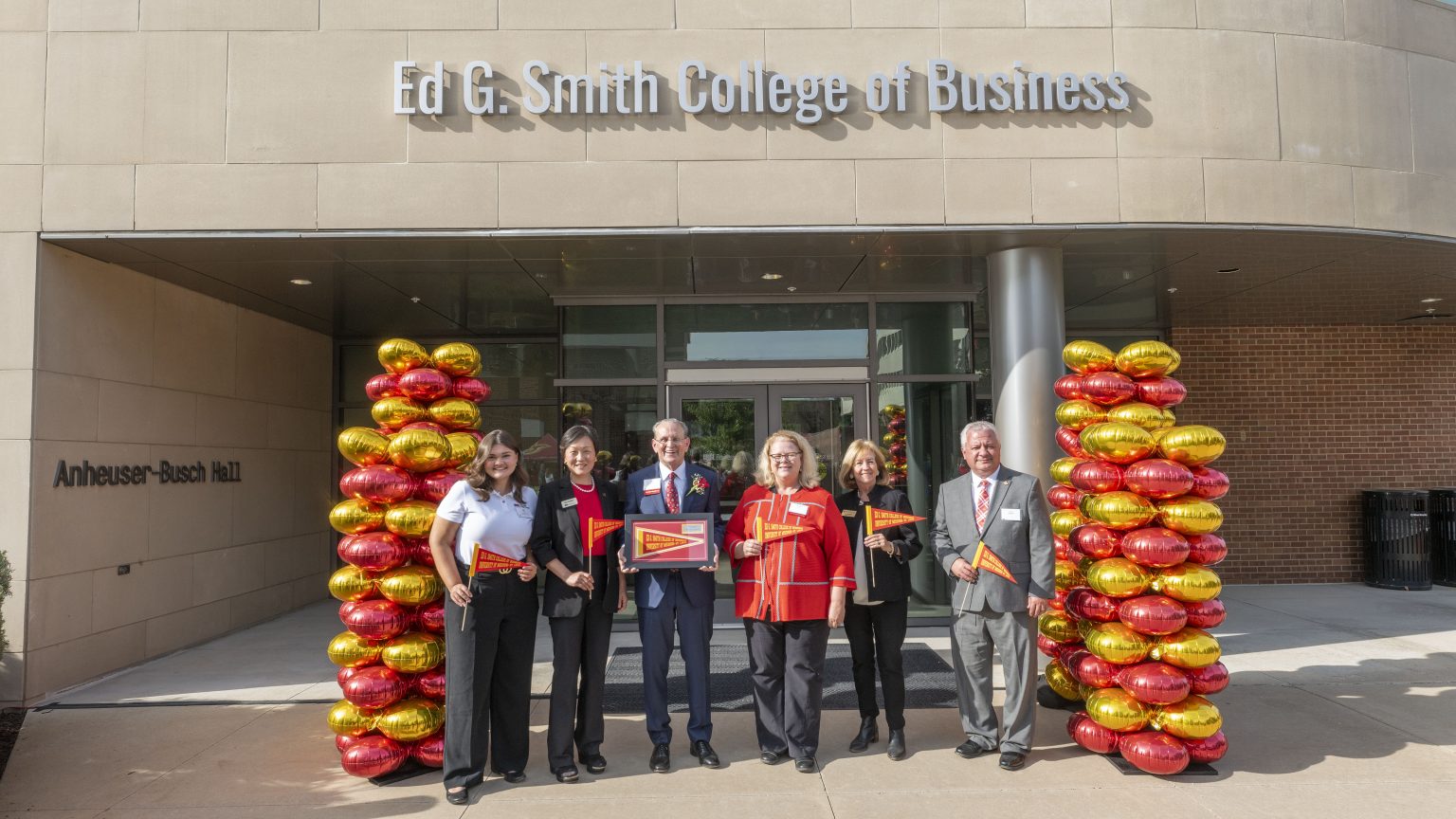 UMSL marks a new era with dedication of Ed G. Smith College of Business ...