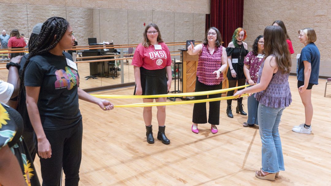 UMSL in Motion: Acting out the larynx - UMSL Daily