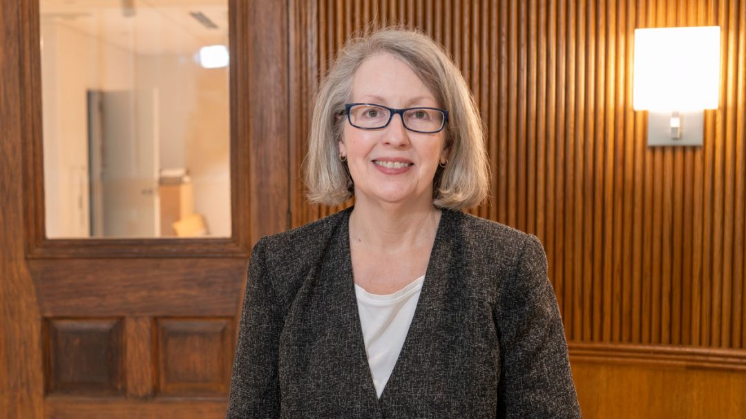 UMSL alum and retiring St. Louis Mercantile Library curator Julie Dunn ...